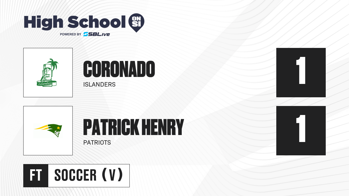 Patrick Henry vs Coronado Girls Soccer - Apr 21, 2021 - High School On SI