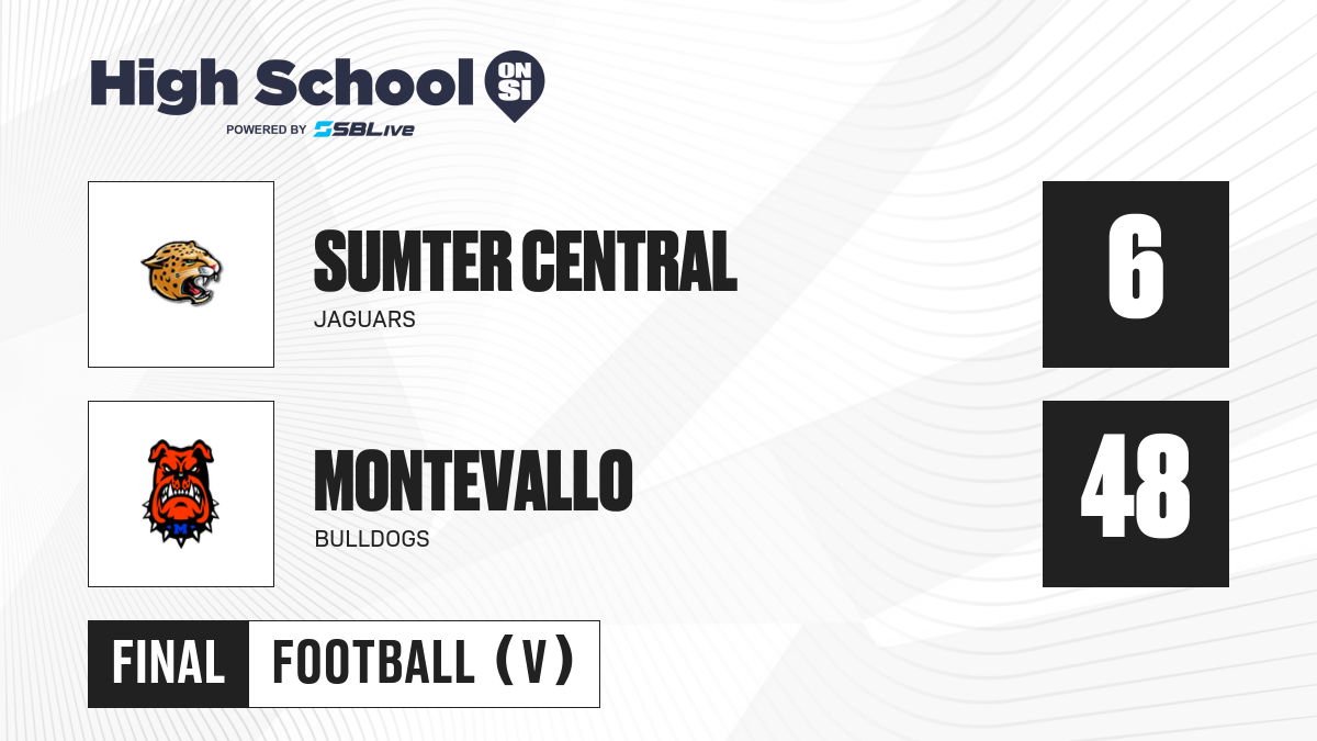 Montevallo vs Sumter Central Football - Oct 8, 2021 - scorebooklive.com Montevallo vs Sumter Central Football - Oct 8, 2021 - scorebooklive.com