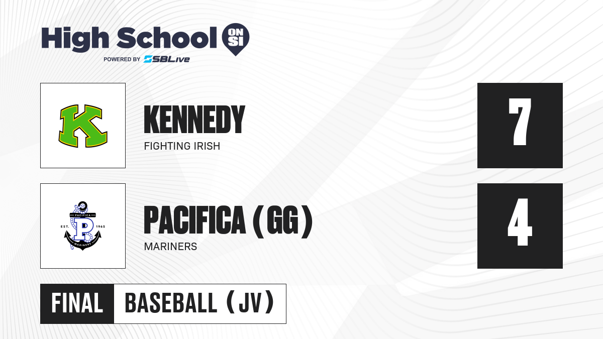 Pacifica (GG) vs Kennedy JV Baseball - Apr 12, 2022 - High School On SI