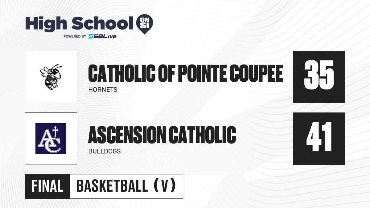 Ascension Catholic vs Catholic of Pointe Coupee Girls Basketball - Dec 28, 2021 - High School On SI
