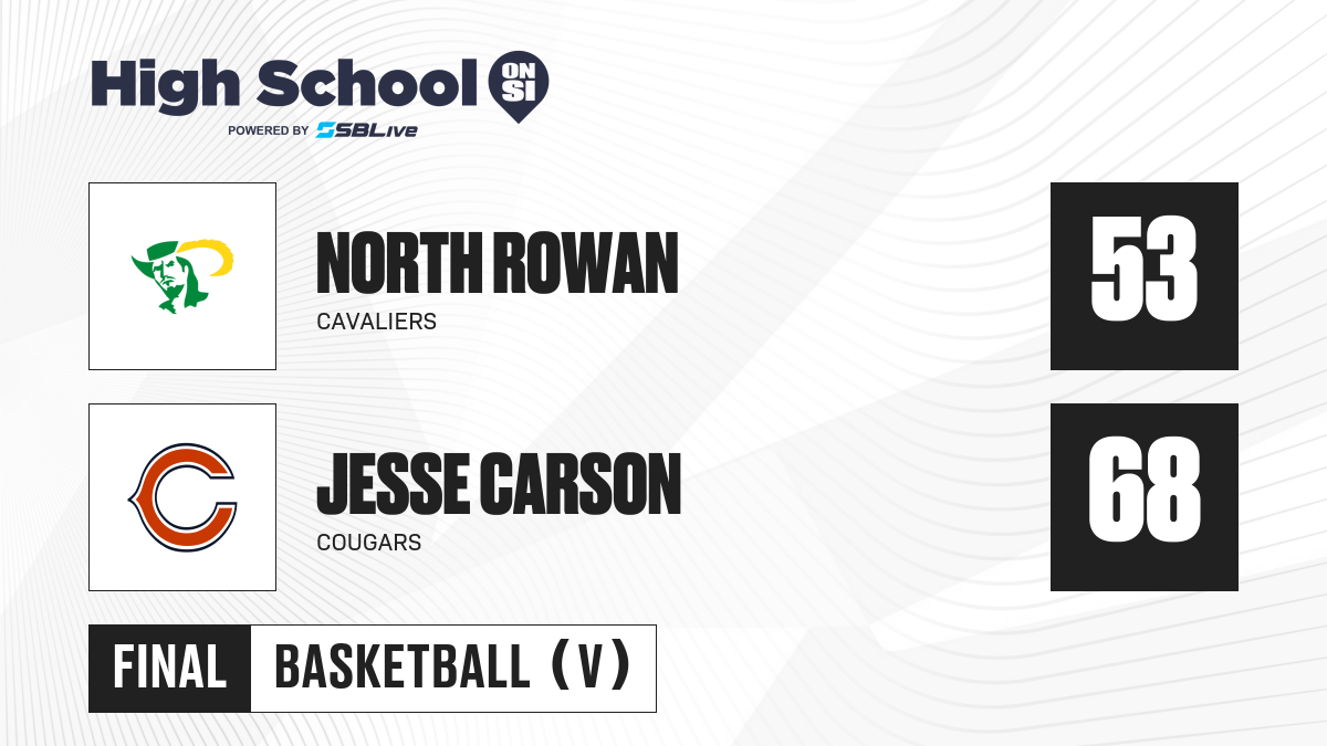 Jesse Carson vs North Rowan Girls Basketball - Dec 29, 2021 - High ...