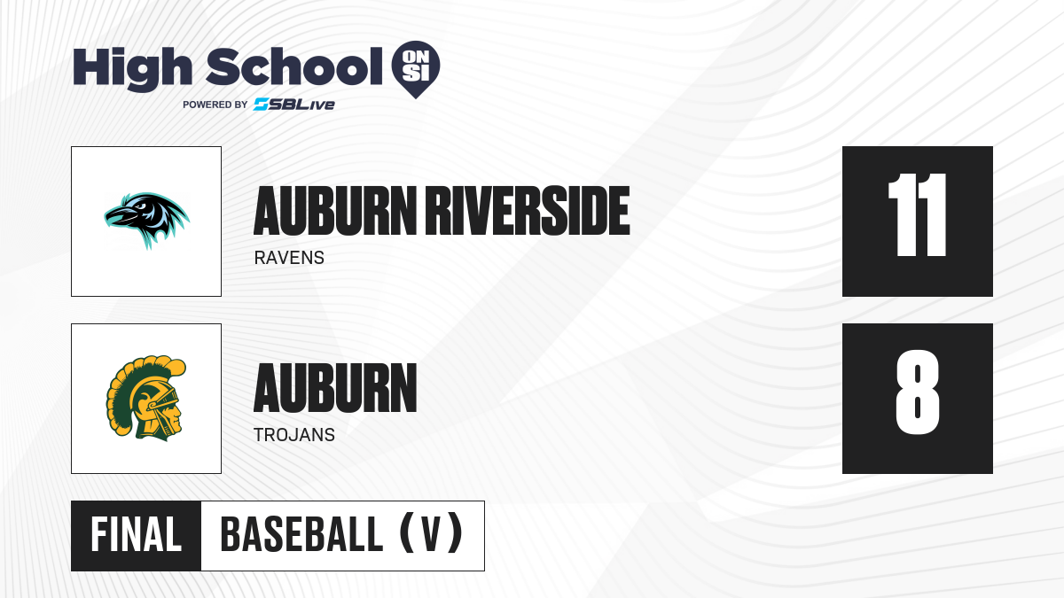 Auburn vs Auburn Riverside Baseball - May 13, 2021 - High School On SI