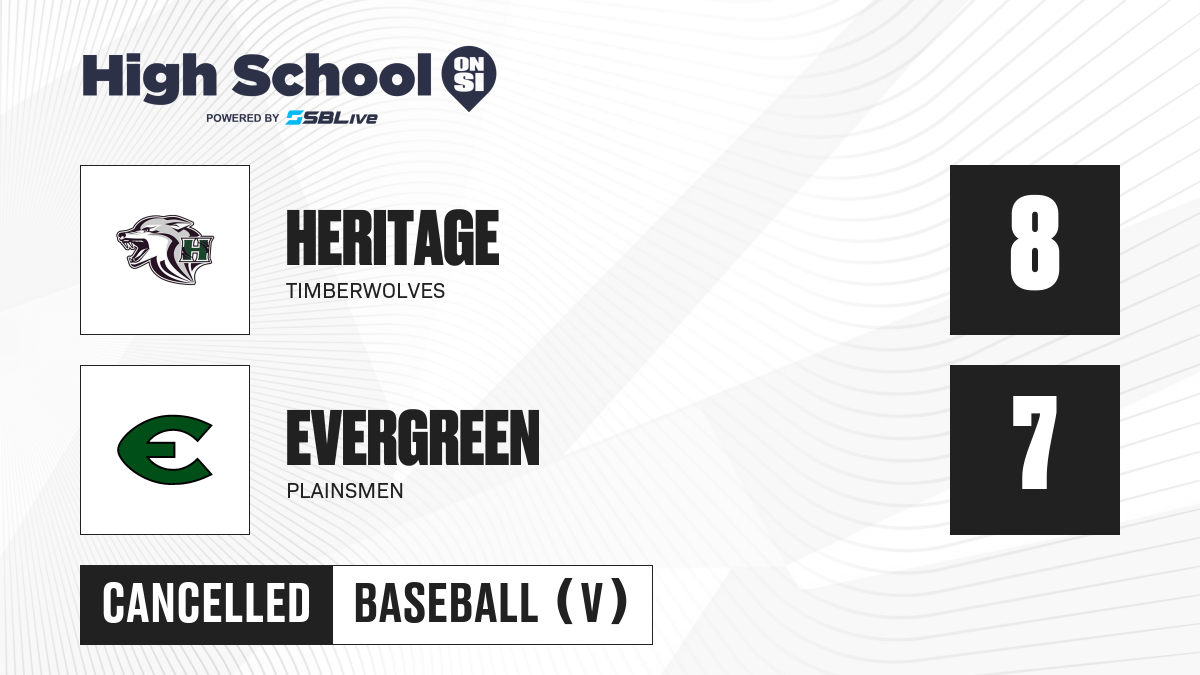 Heritage vs Evergreen Baseball - Jun 1, 2021 - High School On SI
