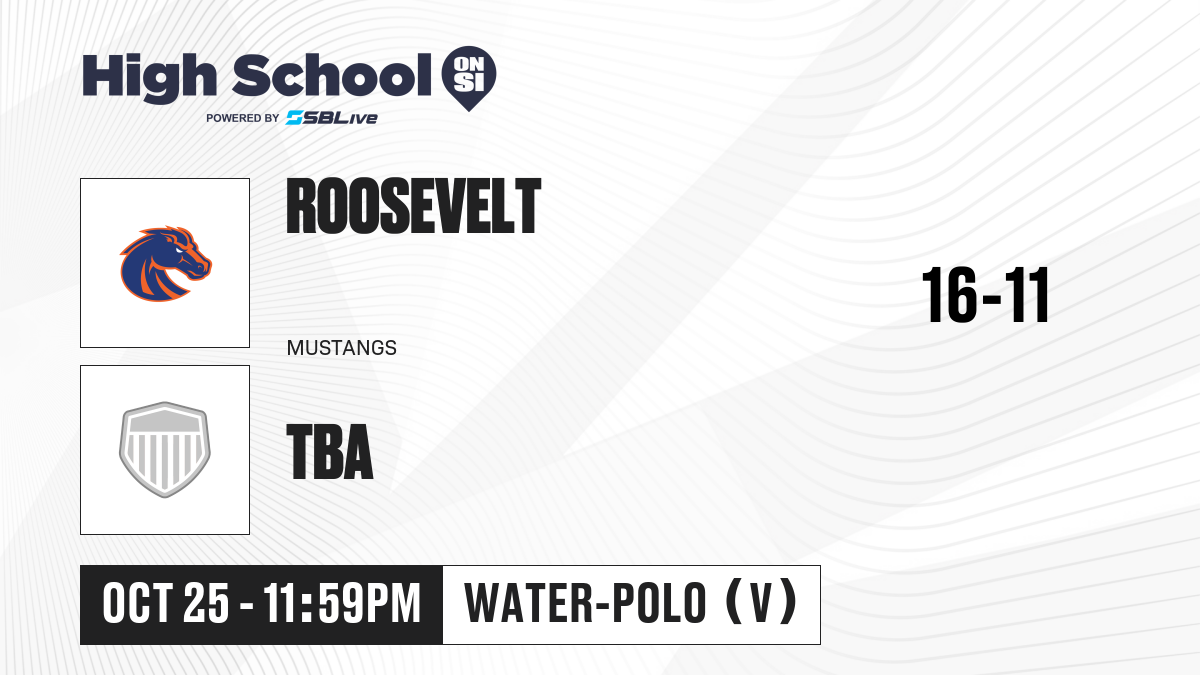Roosevelt vs TBA Boys Water Polo - Oct 25, 2022 - High School On SI