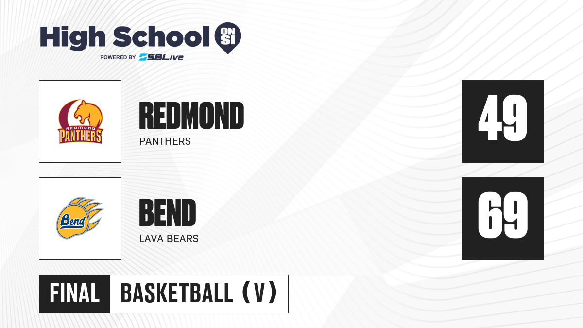 Redmond vs Bend Boys Basketball - Jan 20, 2017 - High School On SI
