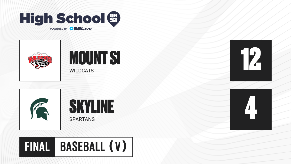 Skyline vs Mount Si Baseball - Apr 19, 2022 - High School On SI