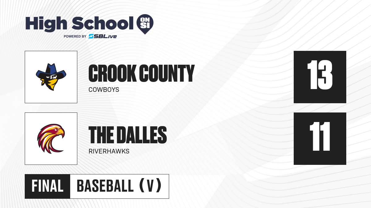 Crook County vs The Dalles Baseball - May 7, 2022 - High School On SI