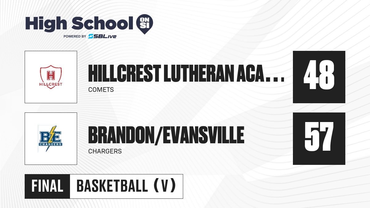 Recap - Hillcrest Lutheran Academy vs Brandon/Evansville Boys ...