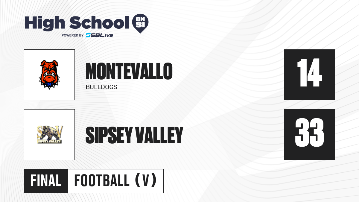 Montevallo vs Sipsey Valley Football - Sep 30, 2022 - High School On SI Montevallo vs Sipsey Valley Football - Sep 30, 2022 - High School On SI