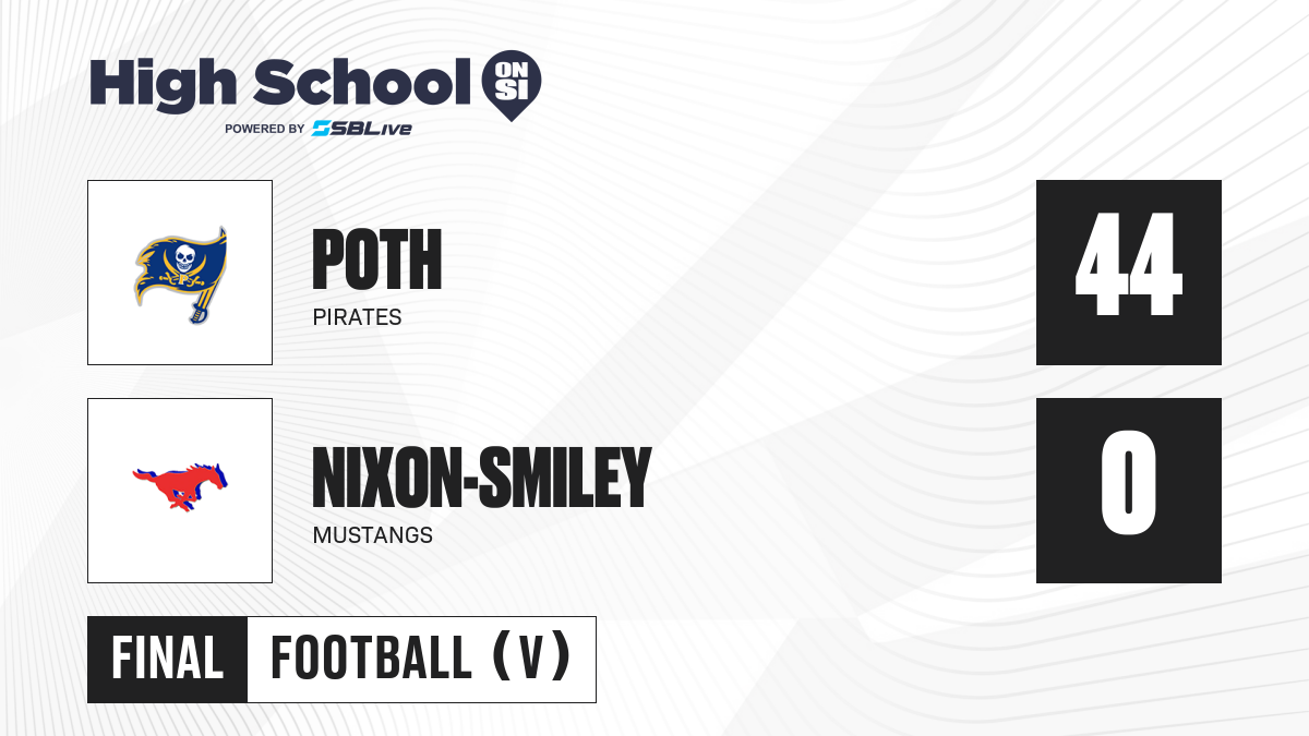 Poth vs Nixon-Smiley Football - Oct 14, 2022 - High School On SI
