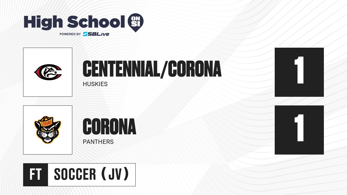 Centennial/Corona vs Corona JV Boys Soccer - Jan 29, 2020 - High School ...