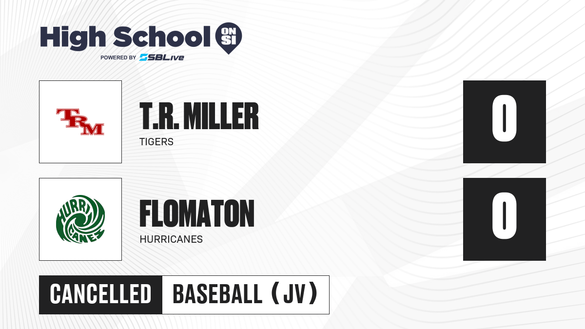 T.R. Miller vs Flomaton JV Baseball - Feb 16, 2023 - High School On SI