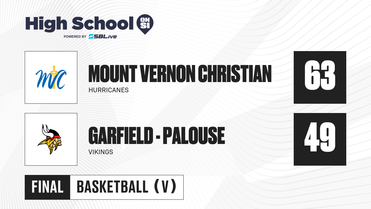 Garfield - Palouse vs Mount Vernon Christian Boys Basketball - Dec 2 ...