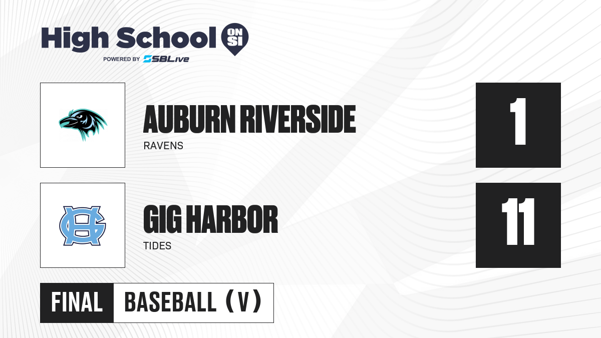 Gig Harbor vs Auburn Riverside Baseball - May 10, 2022 - High School On SI