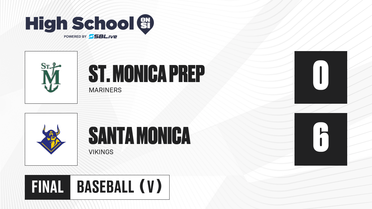 Santa Monica vs St. Monica Prep Baseball - Feb 15, 2023 - High School On SI