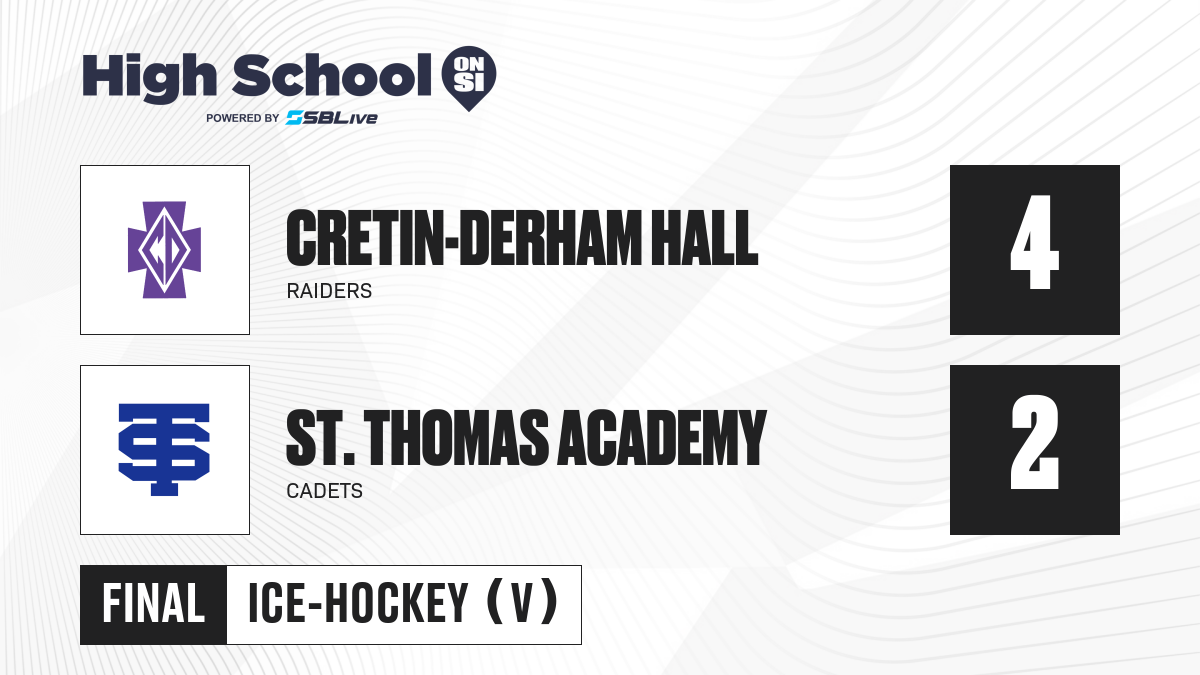 Cretin-Derham Hall vs St. Thomas Academy Boys Ice Hockey - Mar 1, 2023 ...