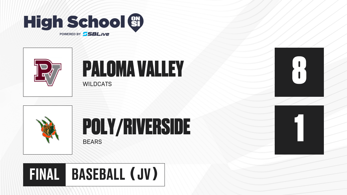 Poly/Riverside vs Paloma Valley JV Baseball - Apr 4, 2023 - High School ...