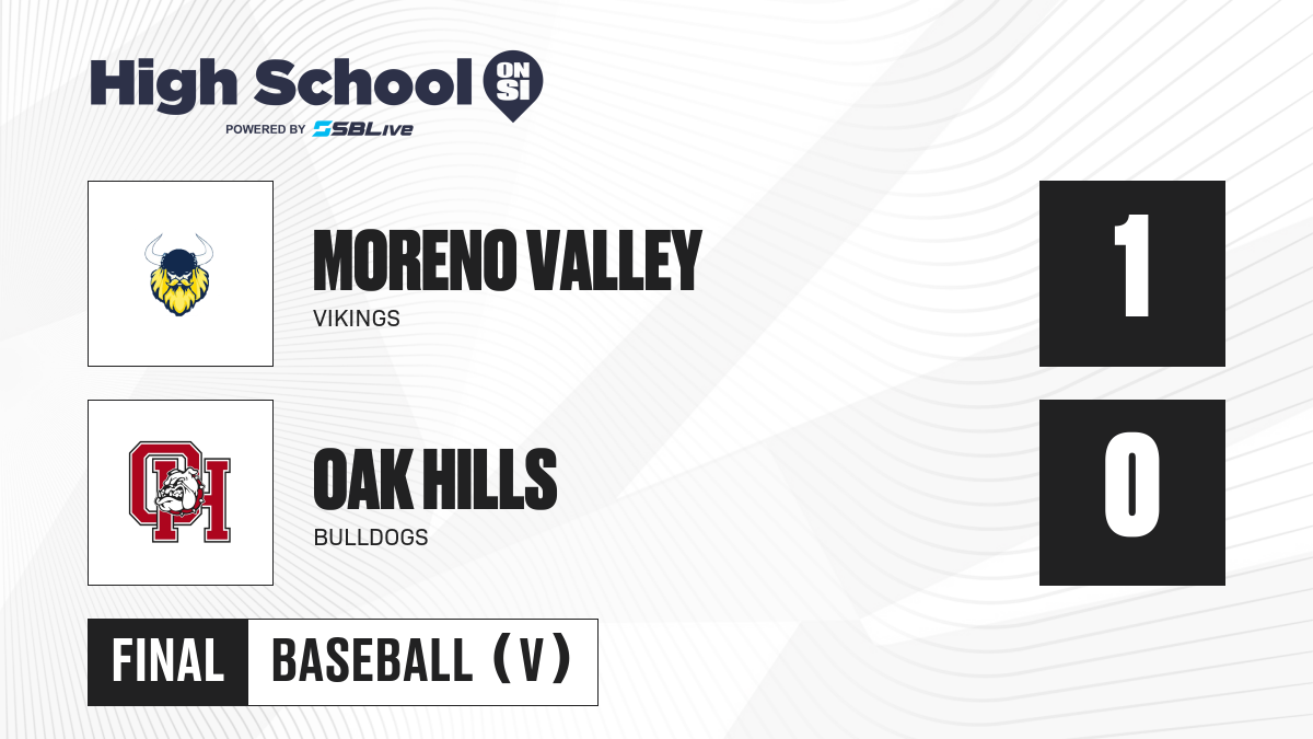 Moreno Valley vs Oak Hills Baseball - Feb 16, 2023 - High School On SI