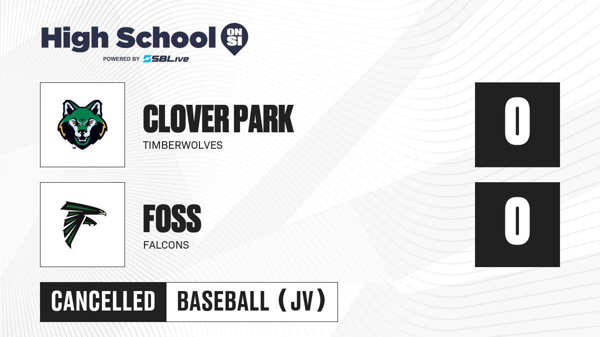 Foss vs Clover Park JV Baseball - Apr 27, 2023 - High School On SI