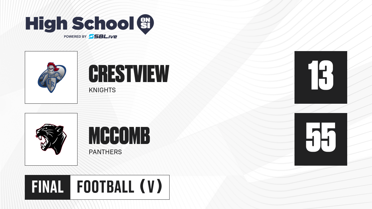 Crestview vs McComb Football - Aug 25, 2023 - High School On SI