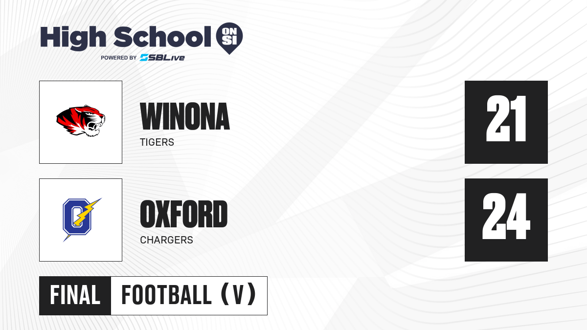 Oxford vs Winona Football - Aug 18, 2023 - High School On SI