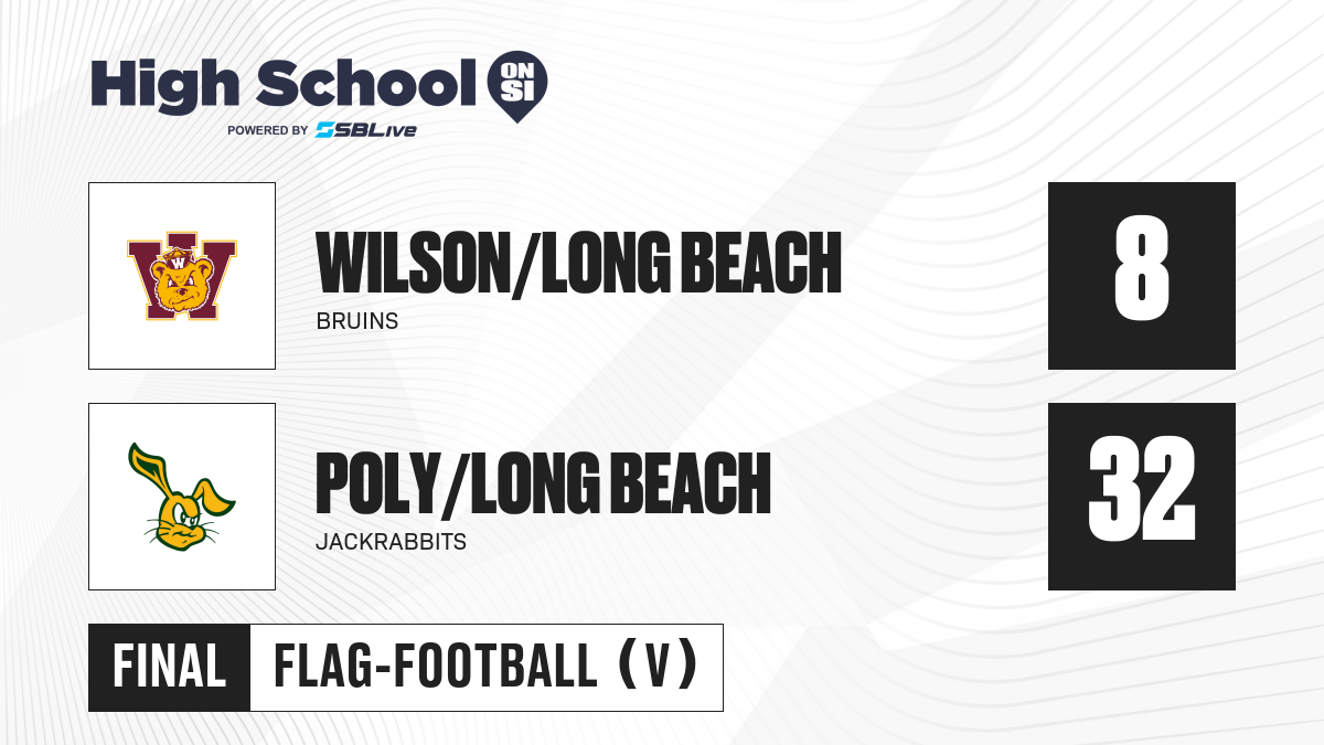 Wilson/Long Beach vs Poly/Long Beach Flag Football - Oct 3, 2023 - High ...