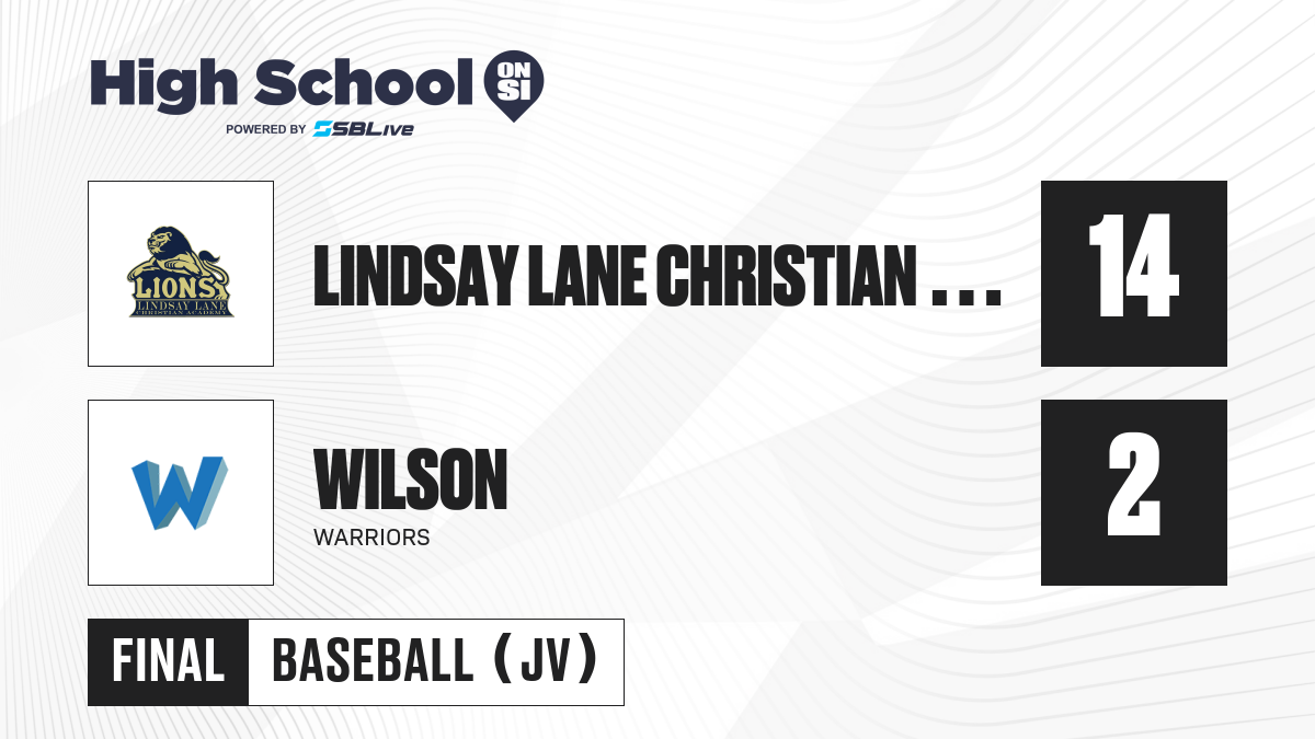 Wilson vs Lindsay Lane Christian Academy JV Baseball - Mar 2, 2024 ...