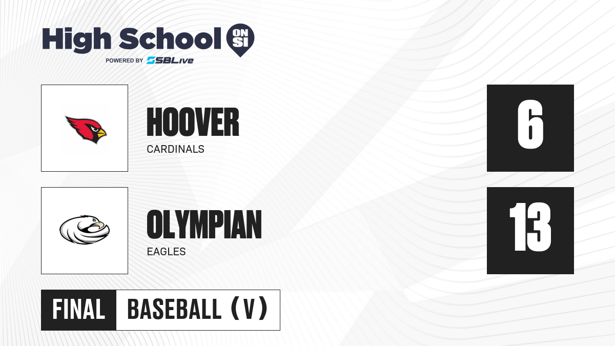 Hoover vs Olympian Baseball - Mar 27, 2025 - High School On SI