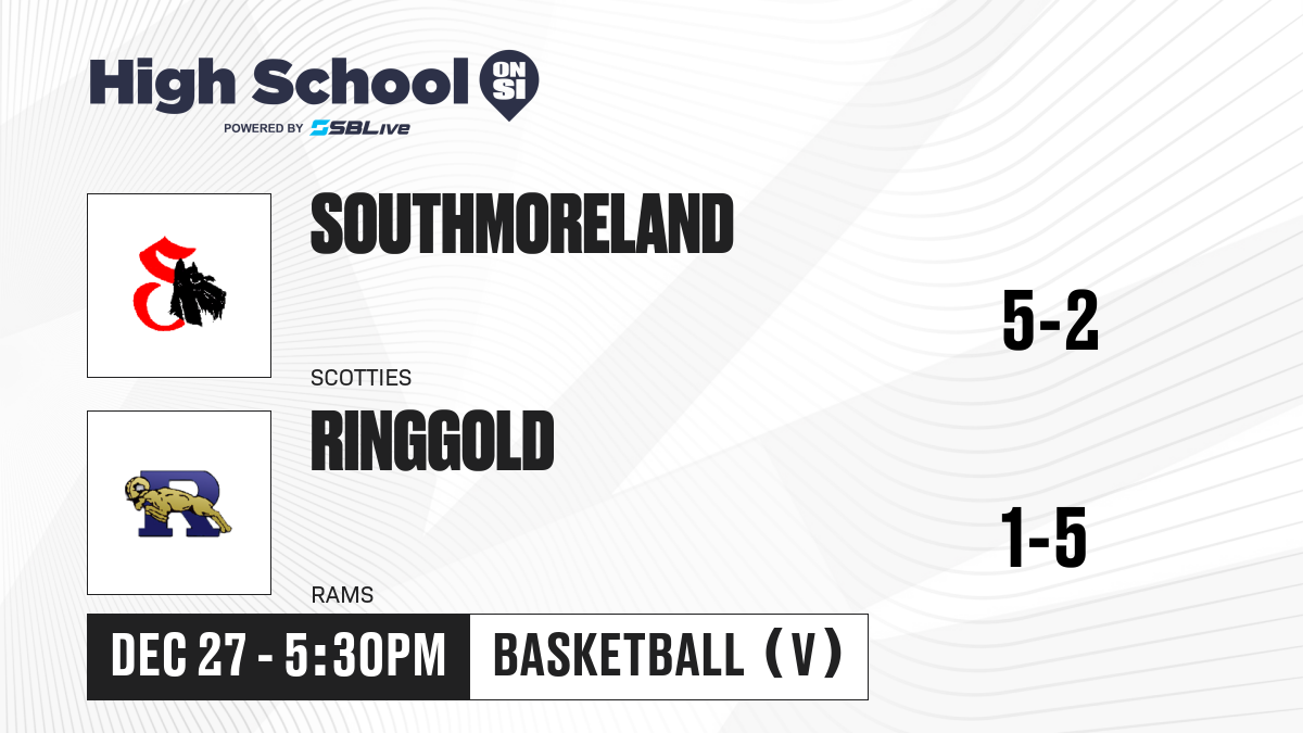Southmoreland vs Ringgold Boys Basketball - Dec 27, 2024 - High School ...