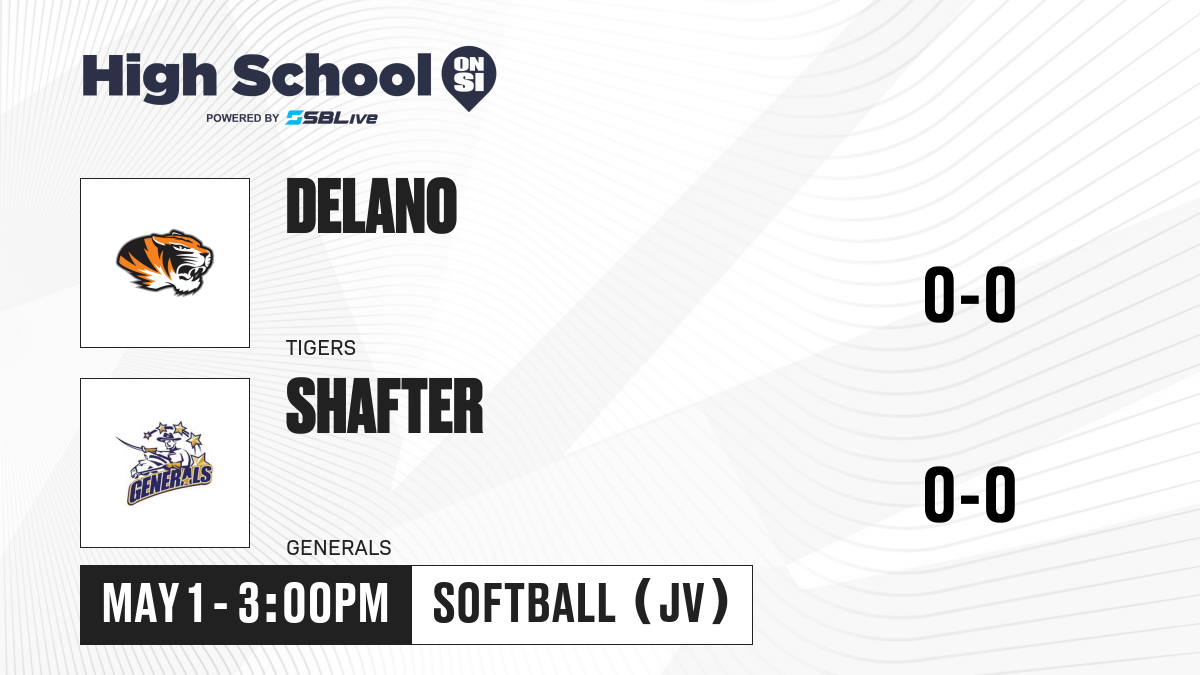 Delano vs Shafter JV Softball - May 1, 2025 - High School On SI