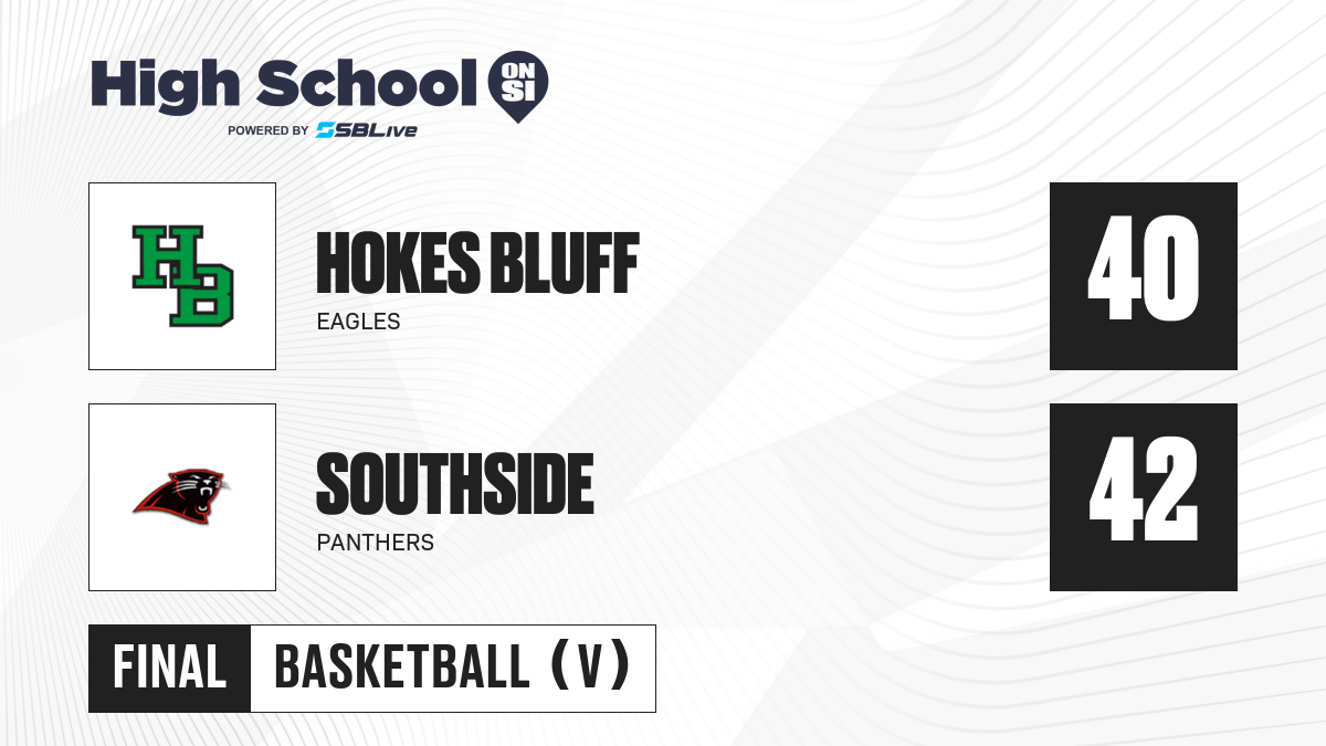 Hokes Bluff vs Southside Boys Basketball - Jan 16, 2025 - High School On SI