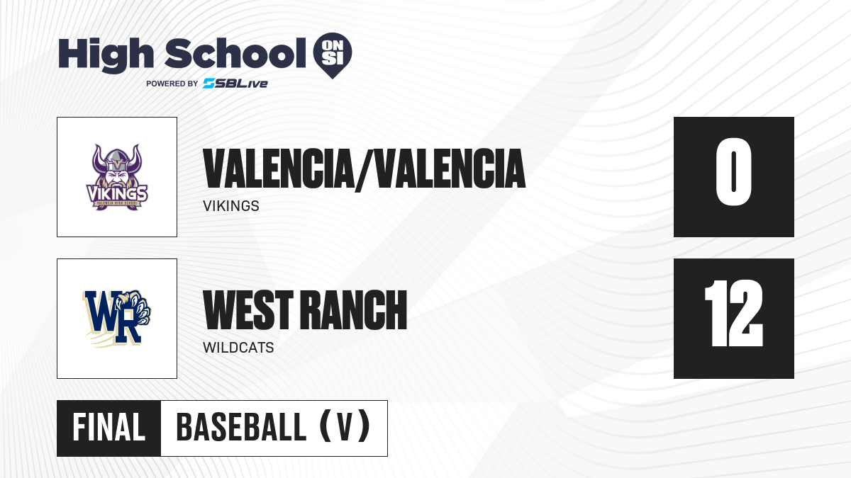 Valencia/Valencia vs West Ranch Baseball - Apr 2, 2025 - High School On SI