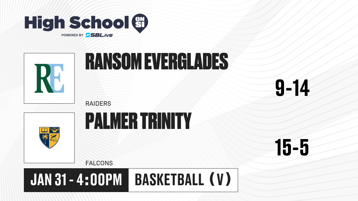 Ransom Everglades vs Palmer Trinity Boys Basketball - Jan 31, 2025 ...
