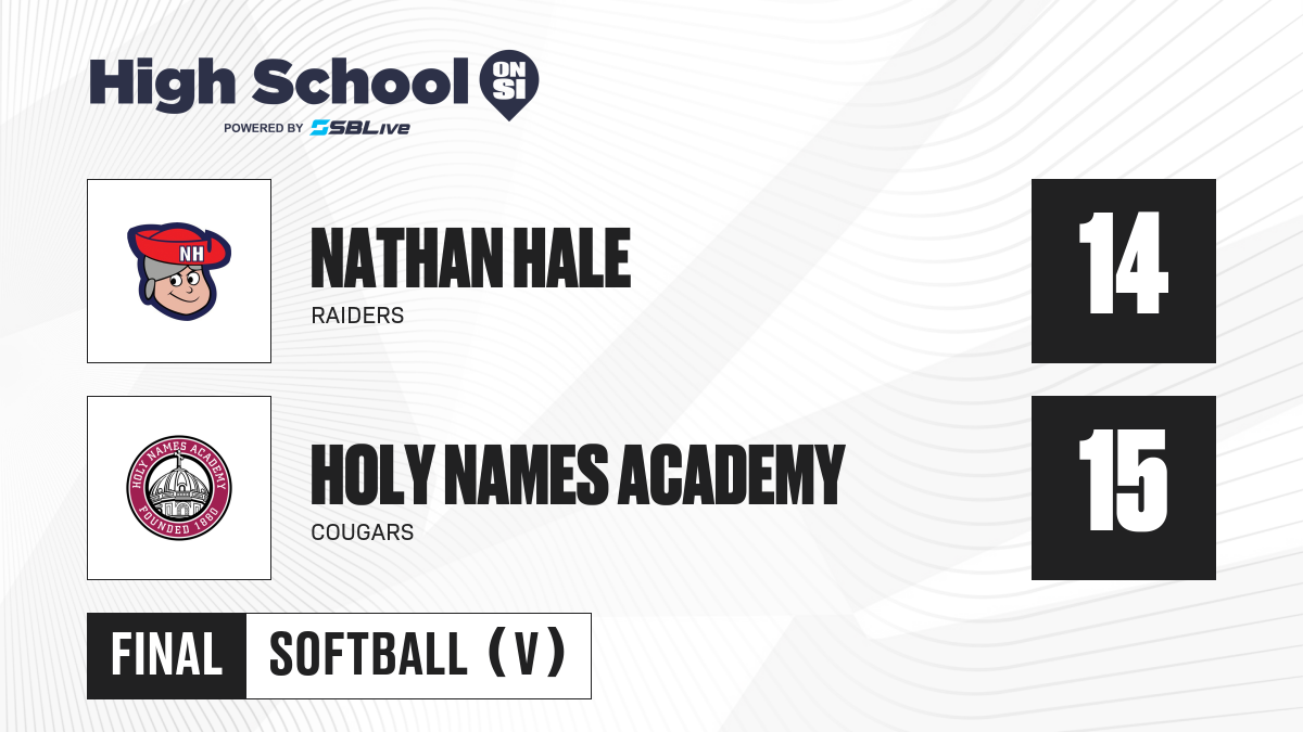Nathan Hale vs Holy Names Academy Softball - Apr 3, 2025 - High School ...