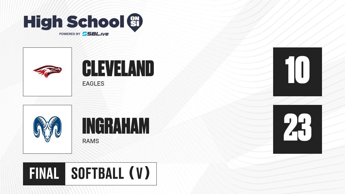 Cleveland vs Ingraham Softball - May 5, 2025 - High School On SI