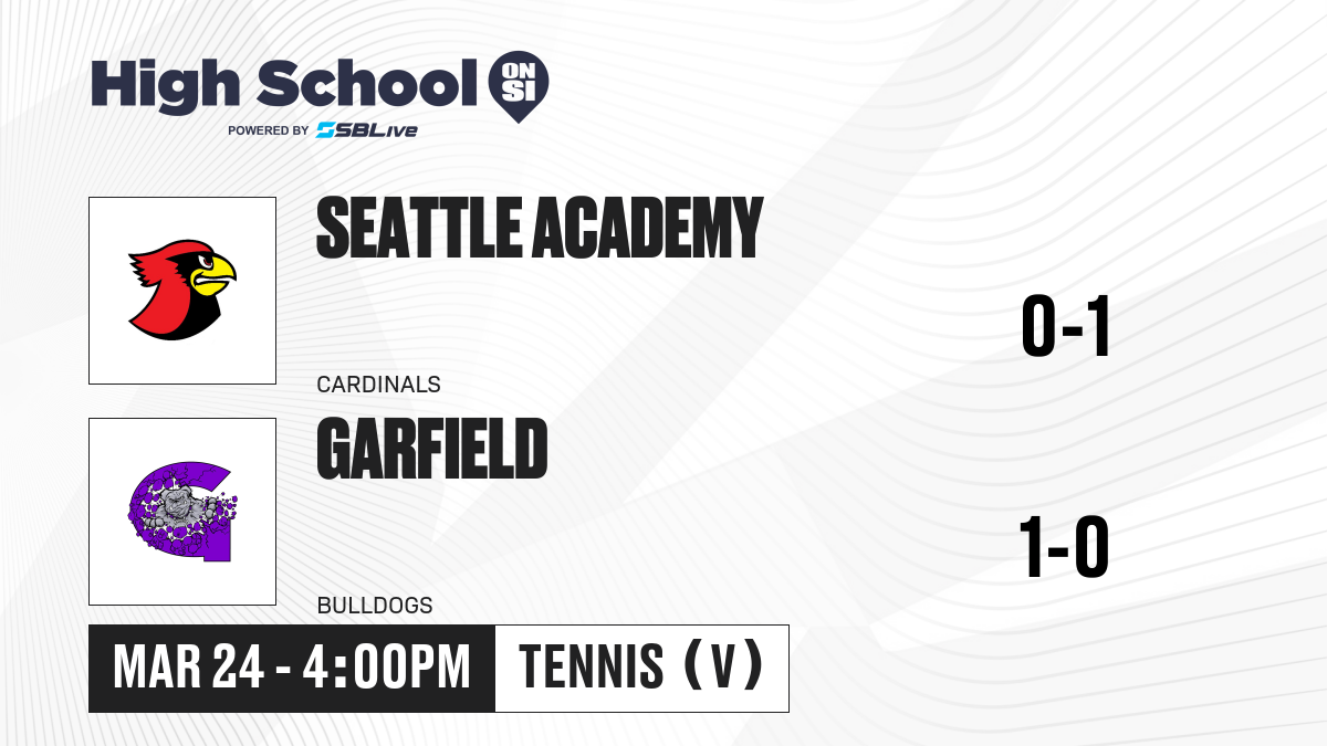 Seattle Academy vs Garfield Boys Tennis - Mar 24, 2025 - High School On SI