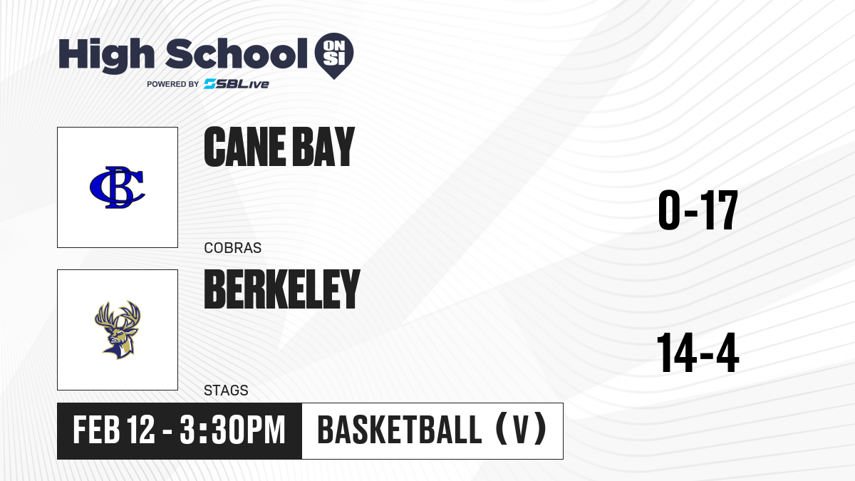 Cane Bay vs Berkeley Girls Basketball - Feb 12, 2025 - High School On SI