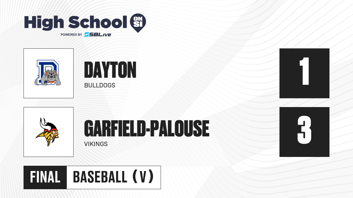 Dayton vs Garfield-Palouse Baseball - Apr 12, 2025 - High School On SI
