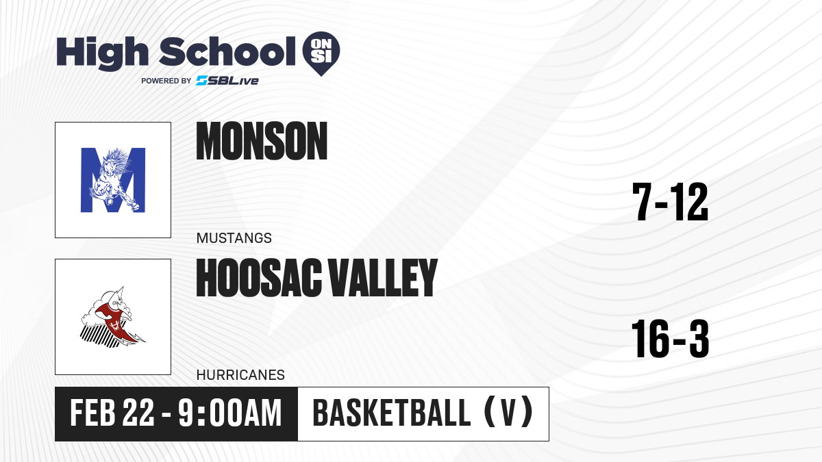 Preview - Monson vs Hoosac Valley Girls Basketball - Feb 22, 2025 ...