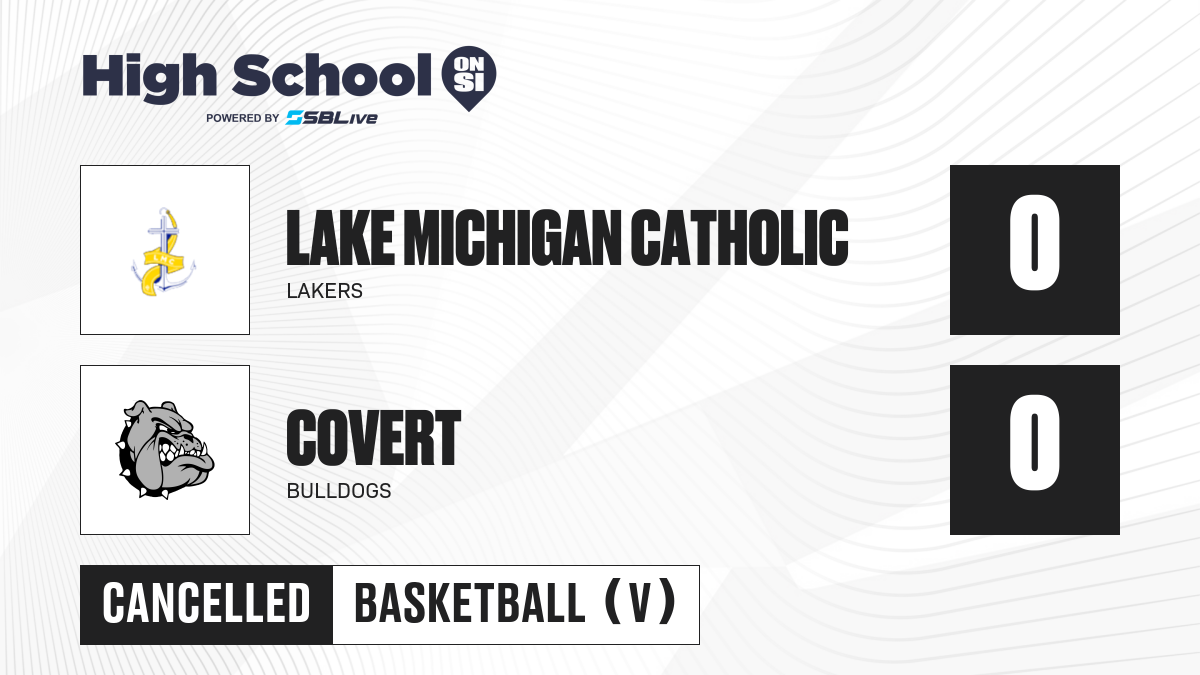 Lake Michigan Catholic vs Covert Boys Basketball - Feb 21, 2025 - High ...