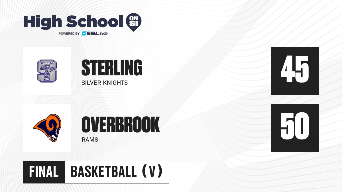 Preview - Sterling vs Overbrook Boys Basketball - Feb 27, 2025 - High ...