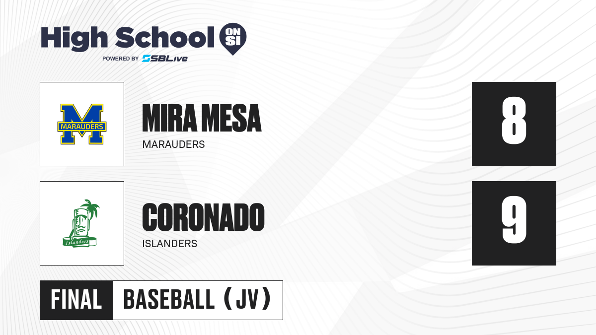 Mira Mesa vs Coronado JV Baseball - Apr 28, 2025 - High School On SI