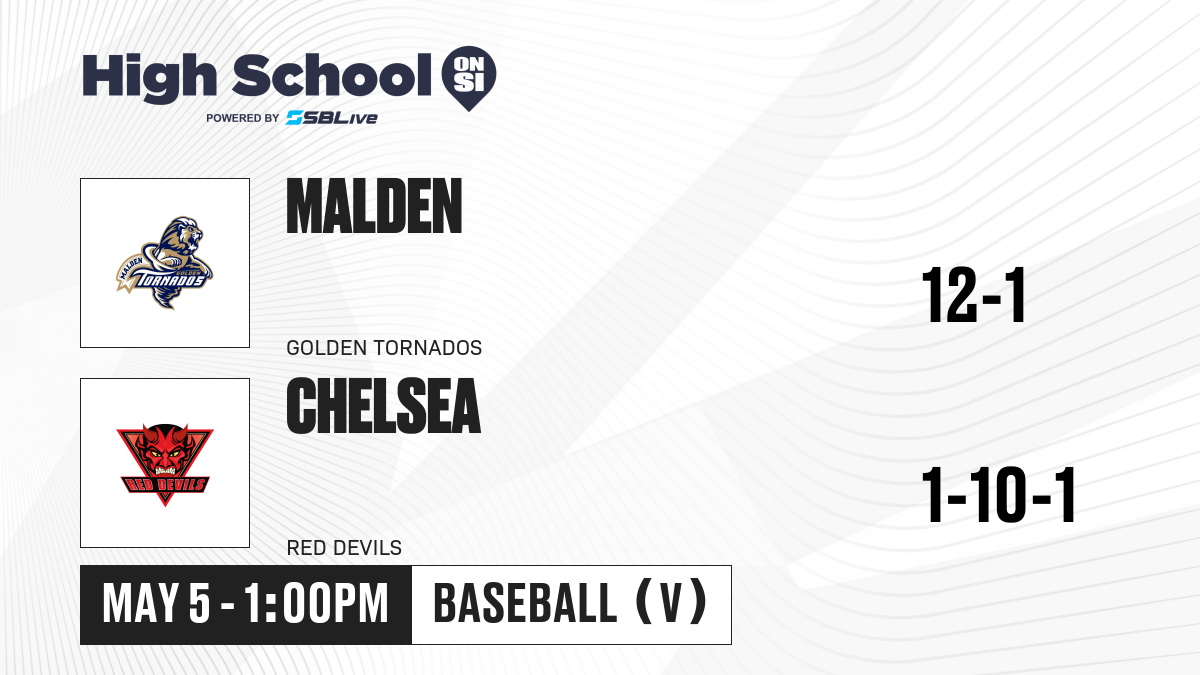 Malden vs Chelsea Baseball - May 5, 2025 - High School On SI