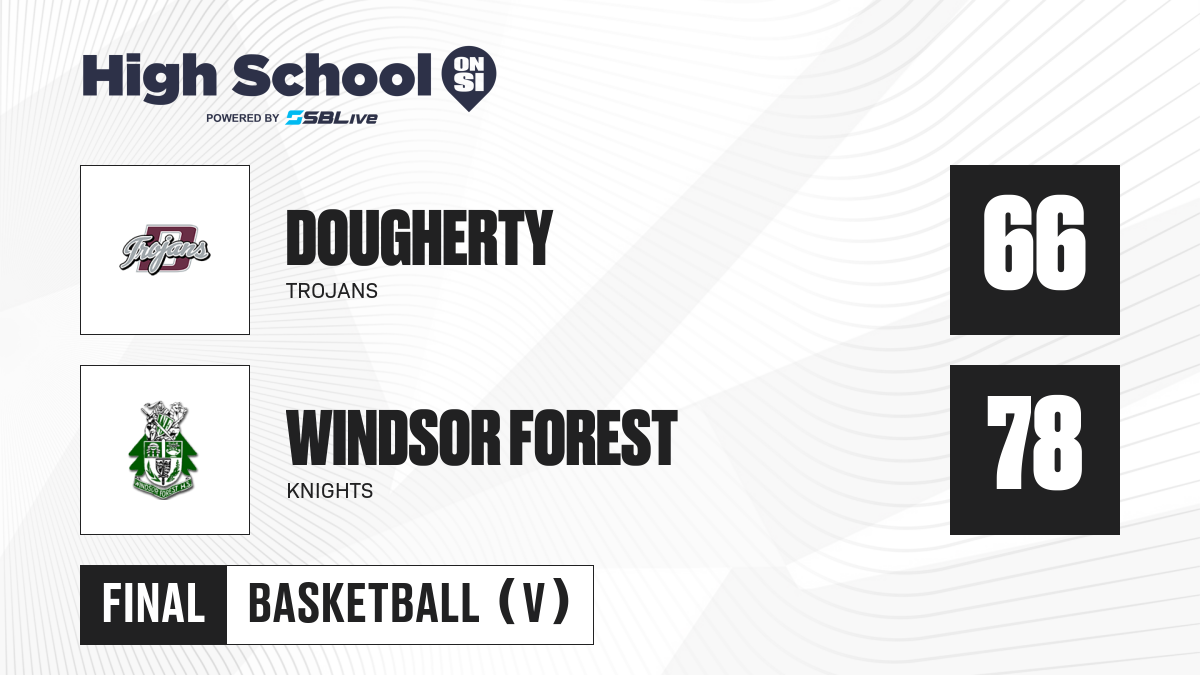 Dougherty vs Windsor Forest Boys Basketball - Feb 26, 2025 - High ...