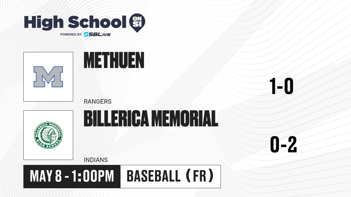 Methuen vs Billerica Memorial Fr Baseball - May 8, 2025 - High School On SI