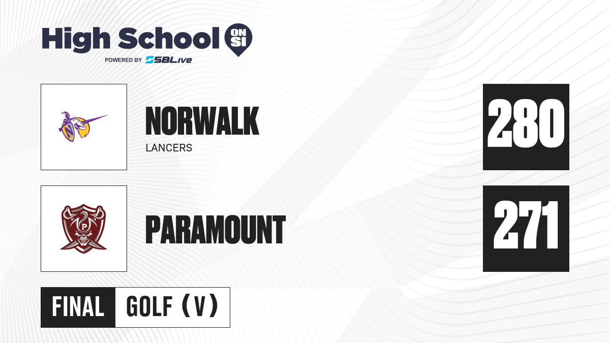 Norwalk vs Paramount Boys Golf - Apr 1, 2025 - High School On SI
