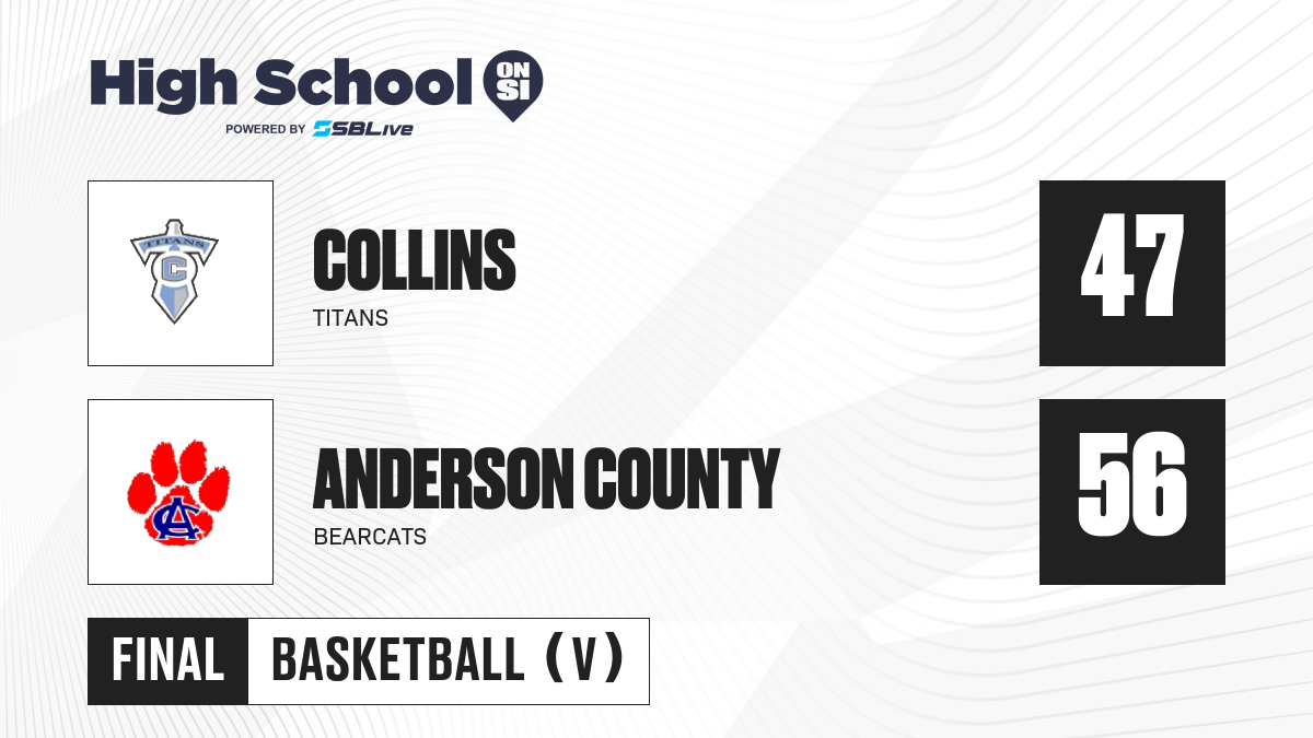 Collins vs Anderson County Boys Basketball - Feb 26, 2025 - High School ...