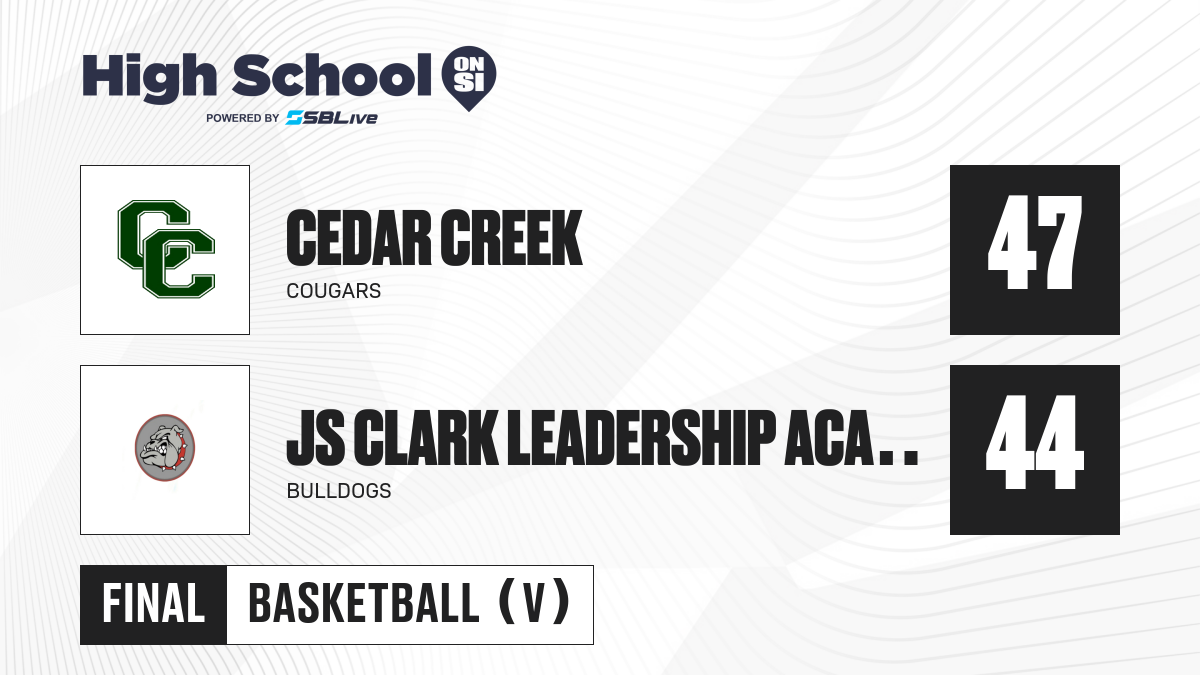 Cedar Creek vs JS Clark Leadership Academy Girls Basketball - Mar 3 ...