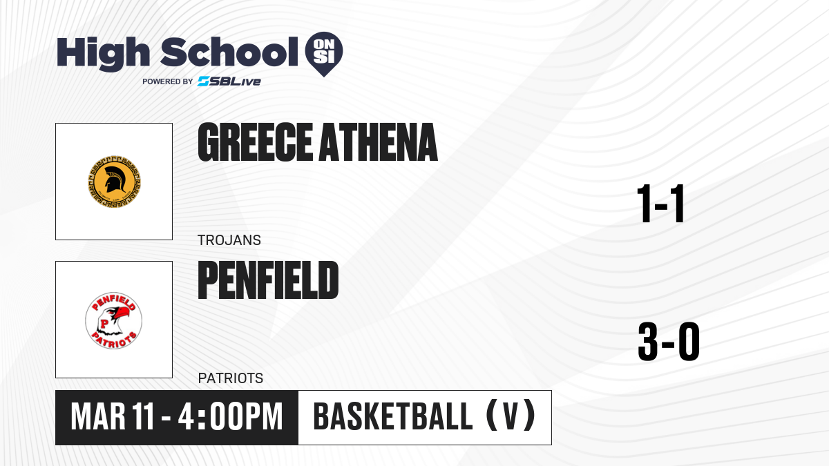Greece Athena vs Penfield Boys Basketball - Mar 11, 2025 - High School ...