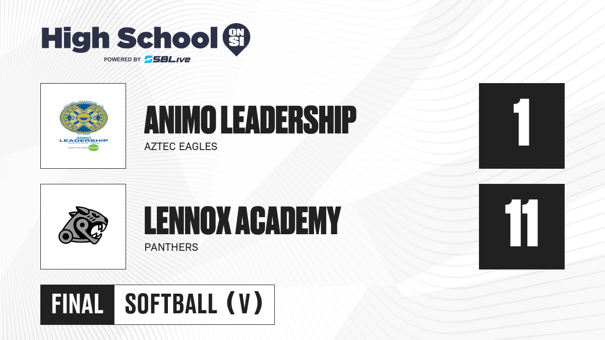 Animo Leadership vs Lennox Academy Softball - May 5, 2025 - High School ...